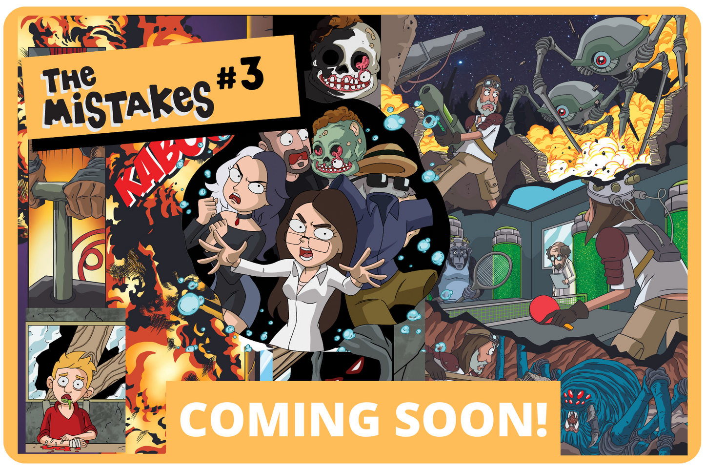 The Mistakes #3 Coming soon! – MAZE Studios